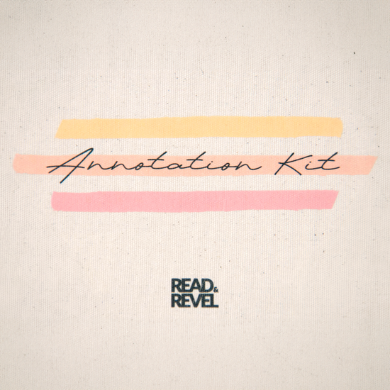 Annotation Kit für Bücherfans - READ & REVEL